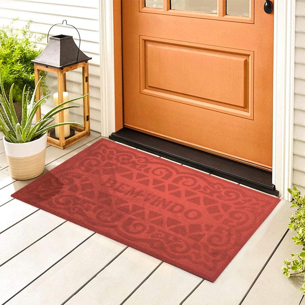 Tapete de Entrada capacho Bem-vindo 40x60cm Altomax Diversos